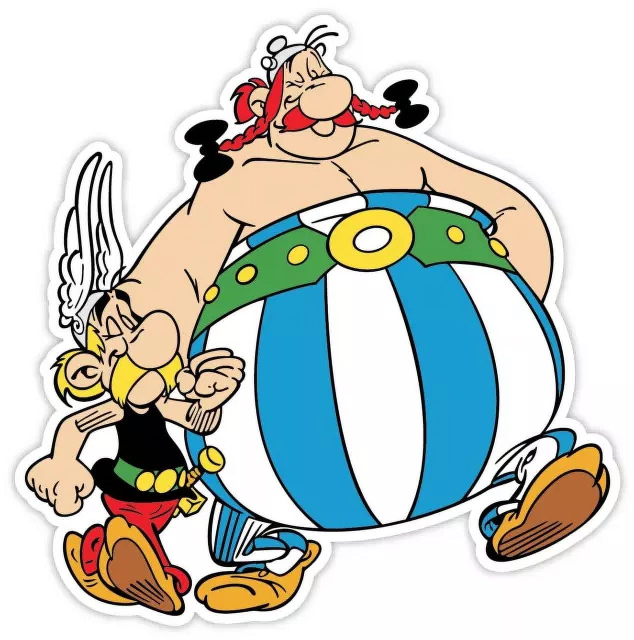 Kira Sticker With Asterix And Obelix Cartoon Kids Bumper Wall ...