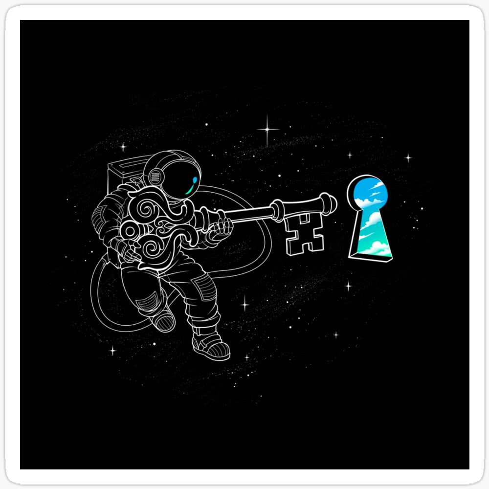 Kira Sticker - Astral Key Sticker - Walmart.com