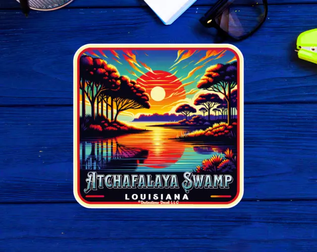 Kira Sticker With Atchafalaya Swamp Louisiana Decal Indoor Outdoor ...