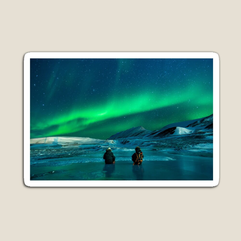 Kira Sticker With Aurora Polar Lights Northern Lights Aurora Borealis ...