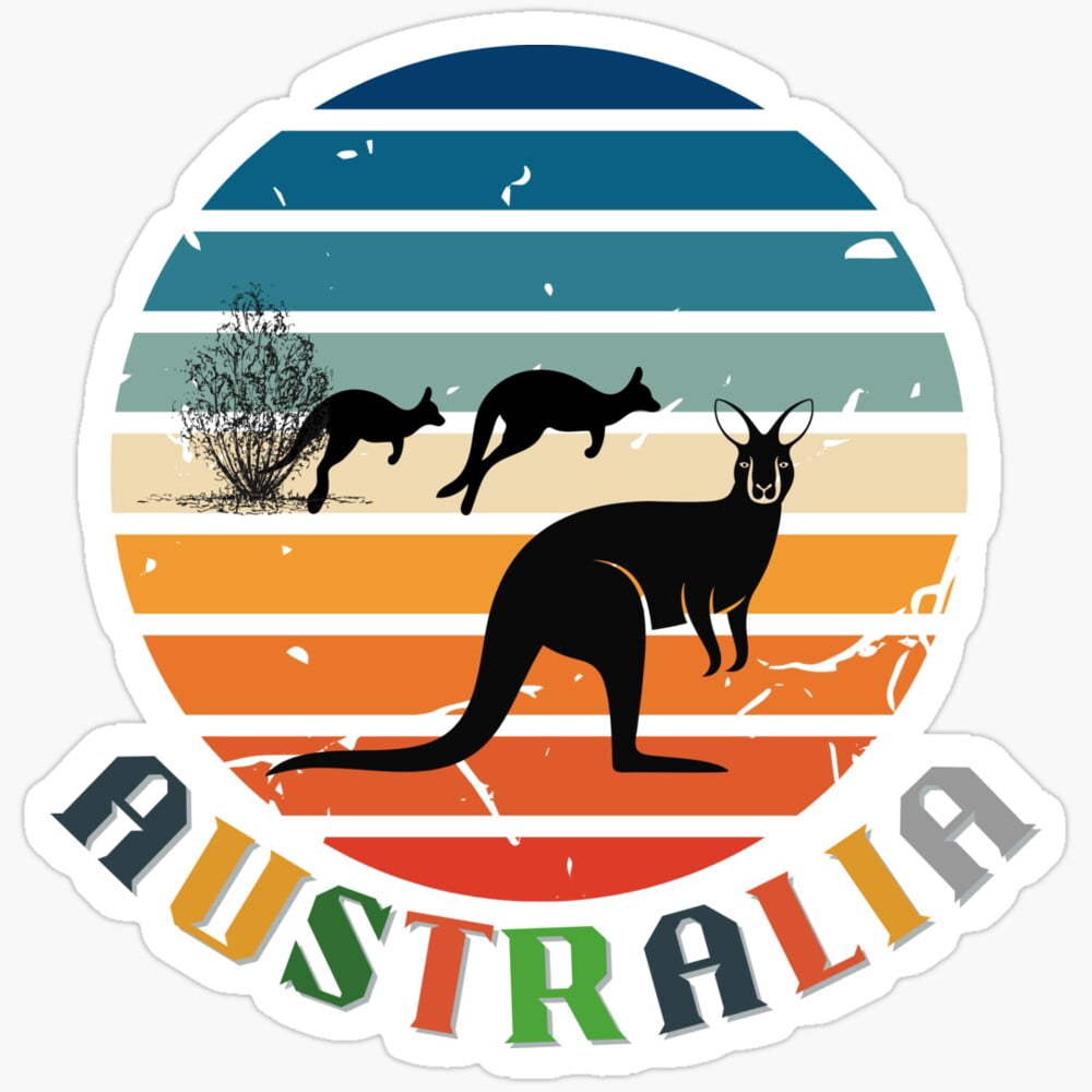 Kira Sticker - Australia Kangaroo Gift For You - Phone Stickers ...