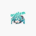 Kira Sticker - Autism Miku Hatsune Miku Projectekai, Funny Birthday ...