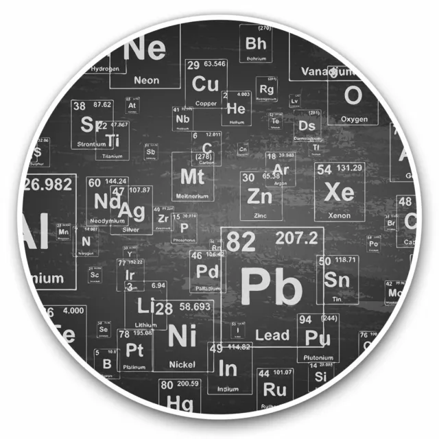 Kira Sticker With Awesome Periodic Table Science Space Cool Gift ...