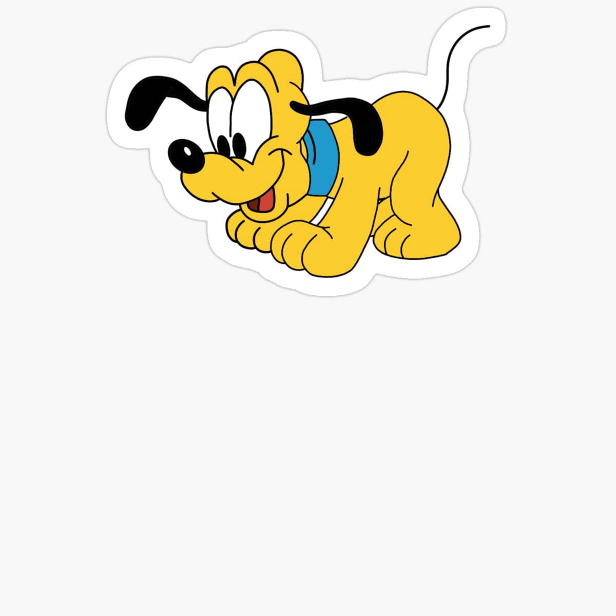 Kira Sticker - Baby Pluto Sticker, Funny Waterproof Decal For Pet ...