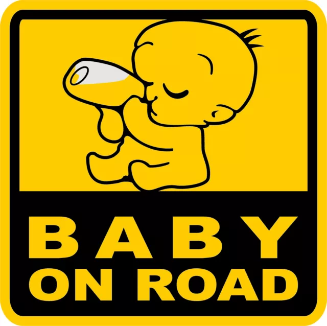 Kira Sticker With Baby On Road Decal Board Vinyl Kids Made In Usa Child ...