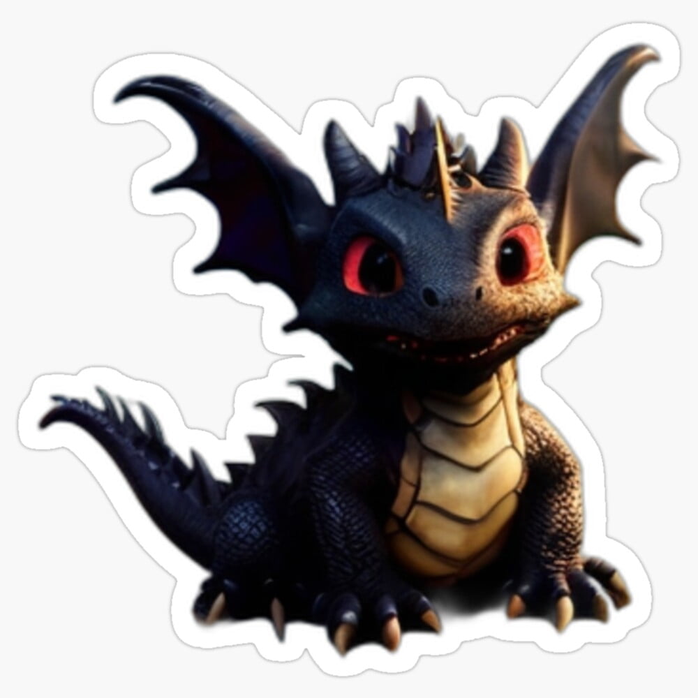 Kira Sticker - Baby Toothless Gift For You - Phone Stickers, Waterproof ...