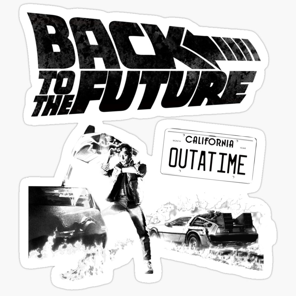 Kira Sticker - Back To The Future Sticker - Walmart.com