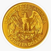 Gold Colored Quarters