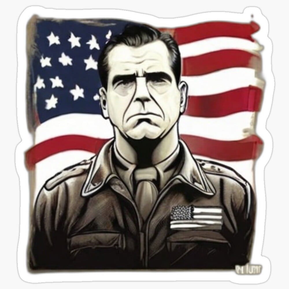 Kira Sticker - Band Of Brothers Nixon Gift For You - Phone Stickers ...