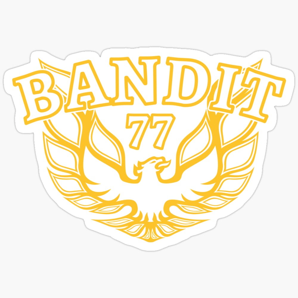 Kira Sticker - Bandit Firebird '77 - Phone Stickers, Waterproof Decals ...