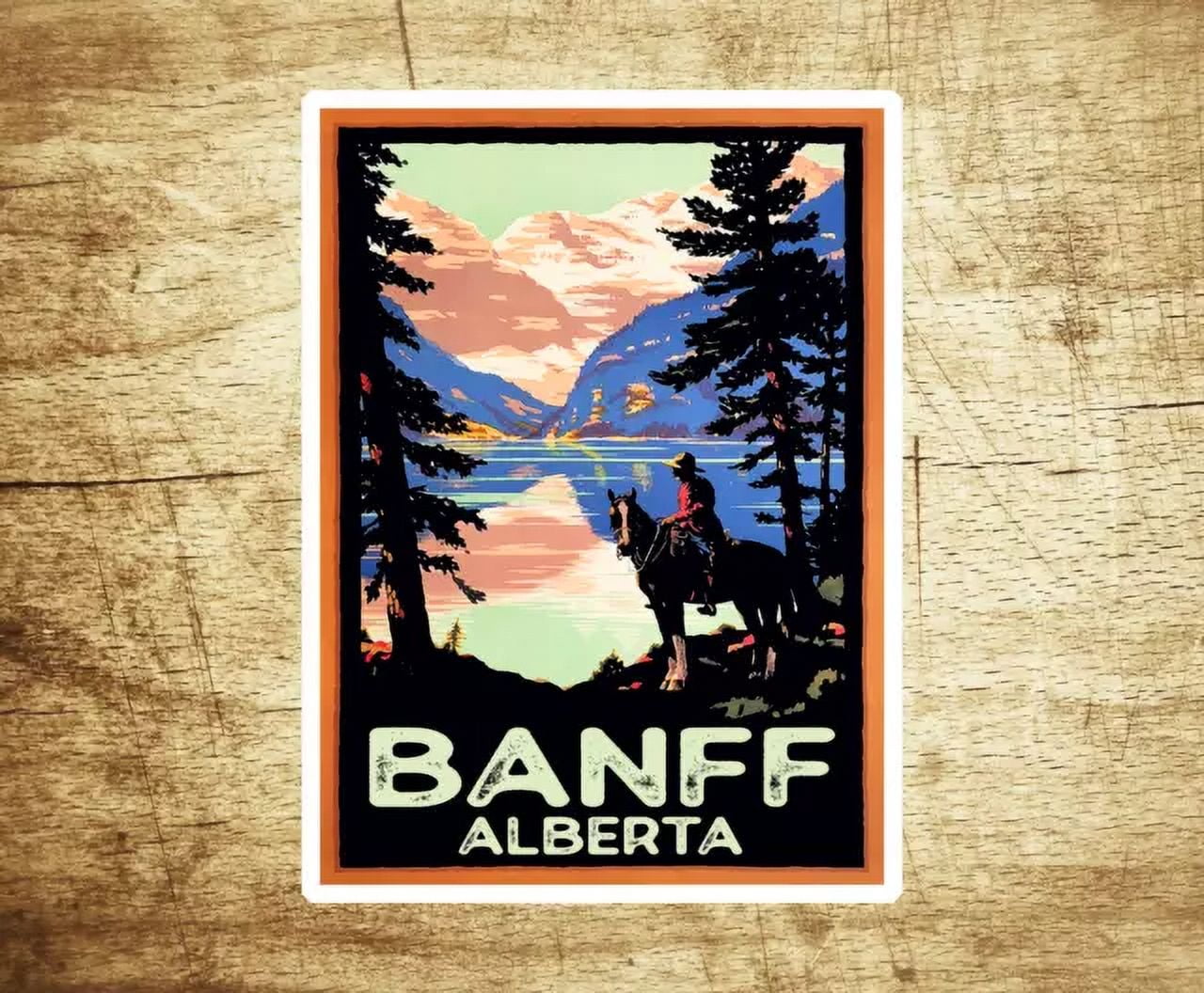 Kira Sticker With Banff National Park Alberta Canada Decal Mounty ...