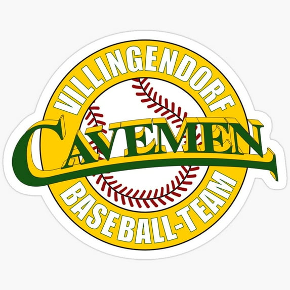 Kira Sticker - Baseball Team Cavemen Villingendorf Ev - Logo -Perfect ...
