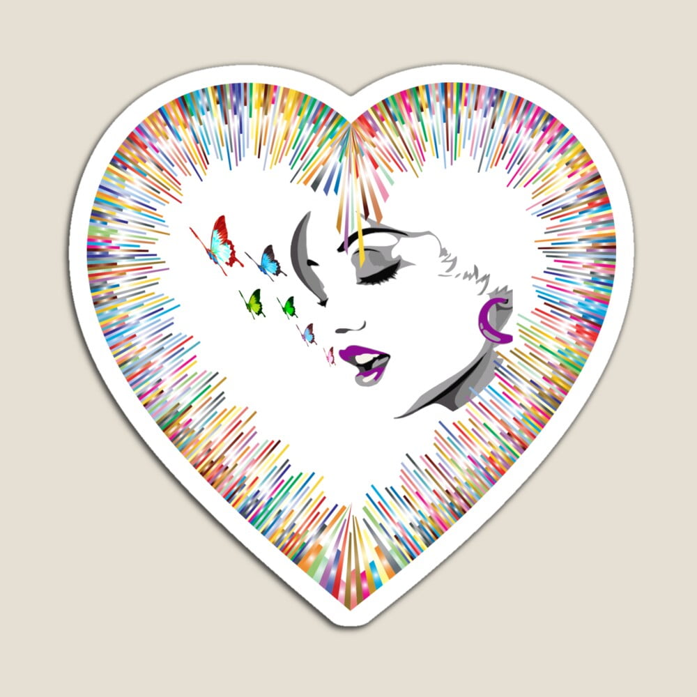 Kira Sticker With Beautiful Girl Singing With Butterflies Sticker ...