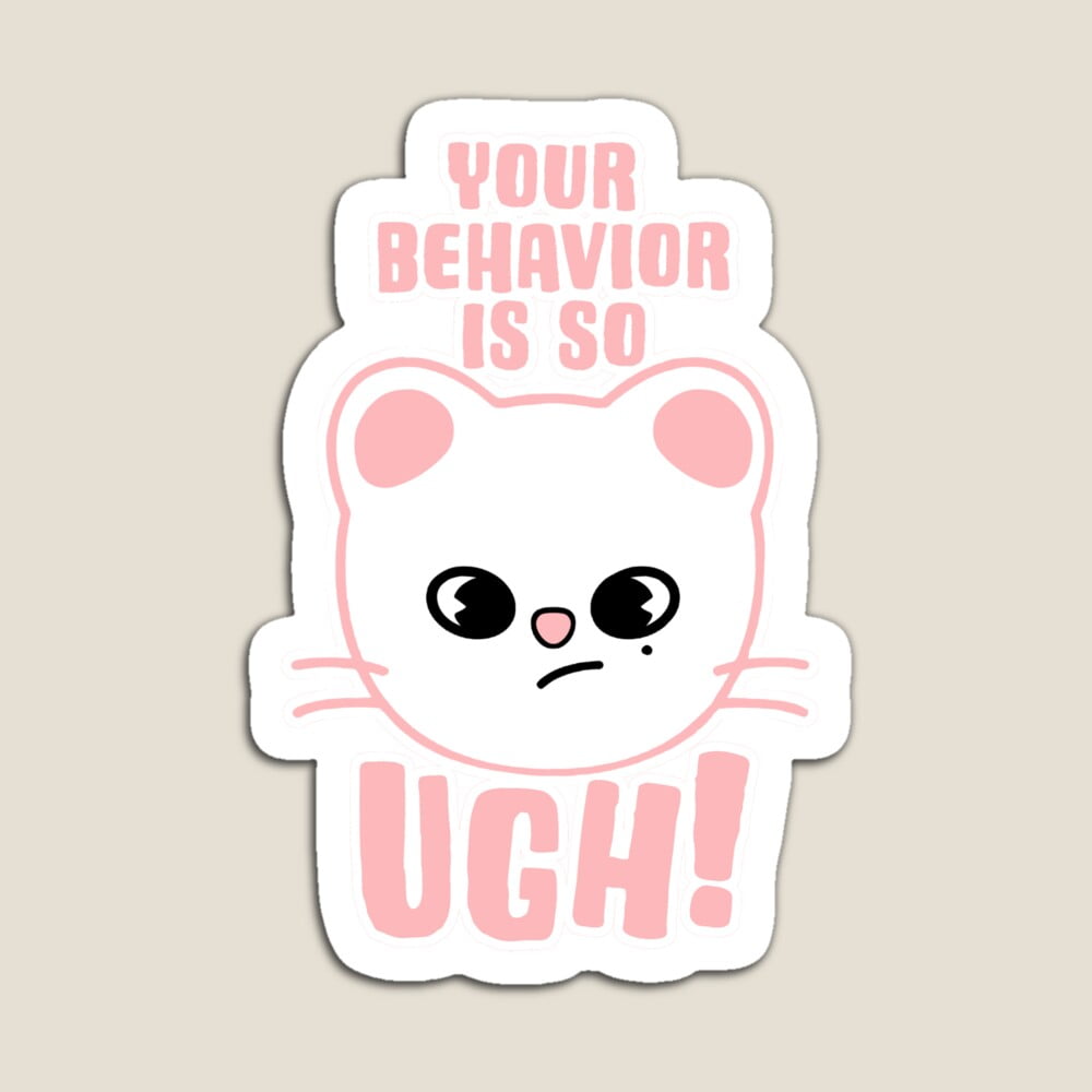 Kira Sticker With Your Behavior Is So... Ugh! (Skz Hyunjin Jiniret ...