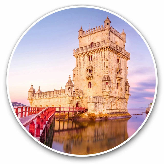 Kira Sticker With Belem Tower Lisbon Portugal Travel Cool Gift ...