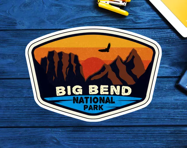 Kira Sticker With Big Bend National Park Texas Travel Decal Decorative ...