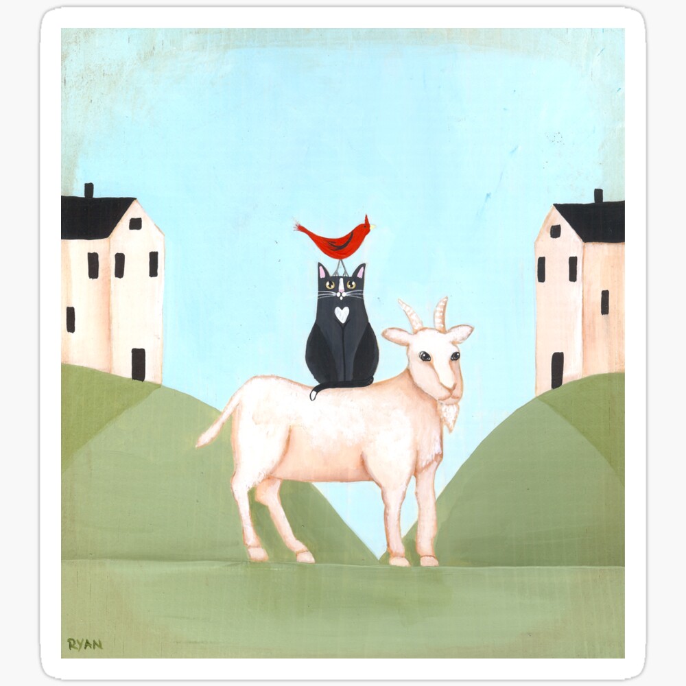 Kira Sticker - Billy Goat - Phone Stickers, Waterproof Decals Water Bottles, - Walmart.com