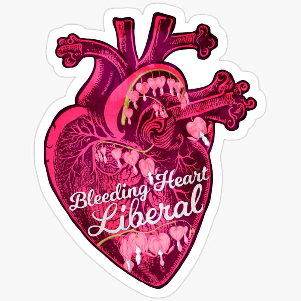 Kira Sticker - Bleeding Heart Liberal Gift For You - Phone Stickers ...