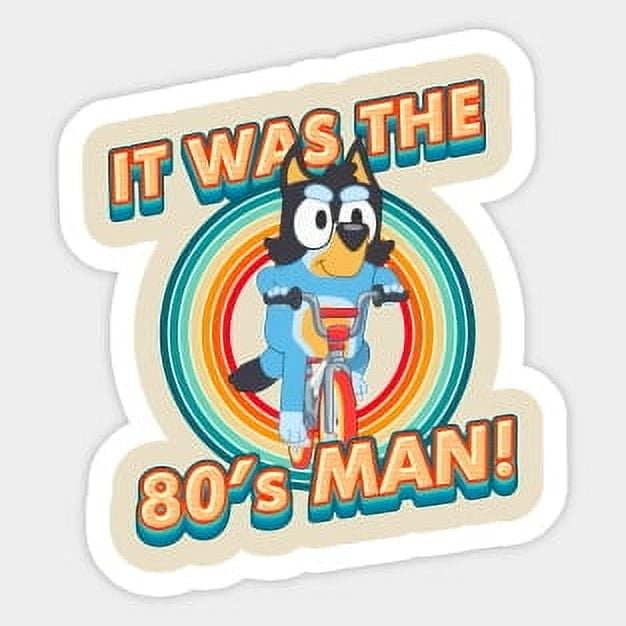 Kira Sticker With Bluey 80S Bluey S For Kids, Bluey S Party Favors ...