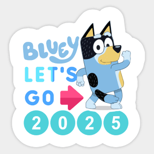 Kira Sticker With Bluey Bluey S For Kids, Bluey S Party Favors ...