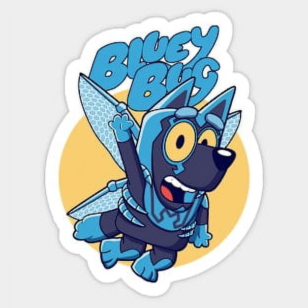 Kira Sticker With Bluey Bug. Bluey S For Kids, Bluey S Party Favors ...