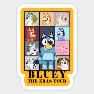 Kira Sticker With Bluey The Era Tour Bluey S For Kids, Bluey S Party ...