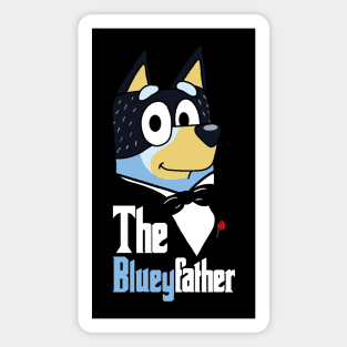 Kira Sticker With The Bluey Father - Funny Bluey - The Godfather Mashup ...