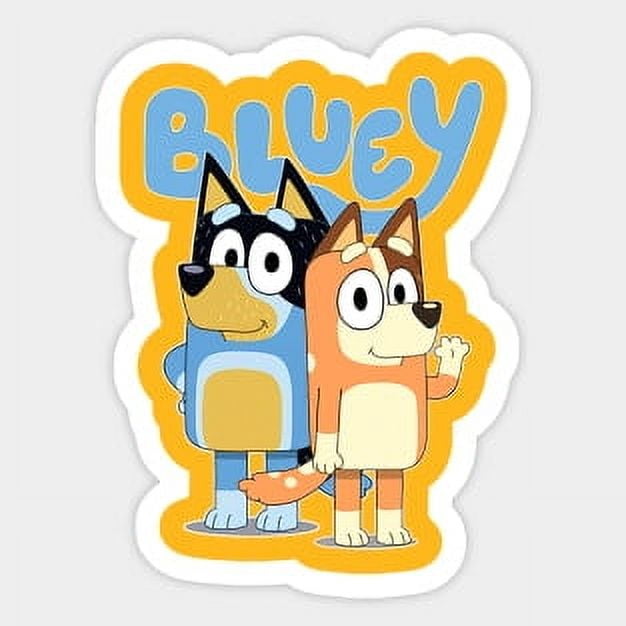 Kira Sticker With Bluey Mom And Dad Bluey S For Kids, Bluey S Party ...