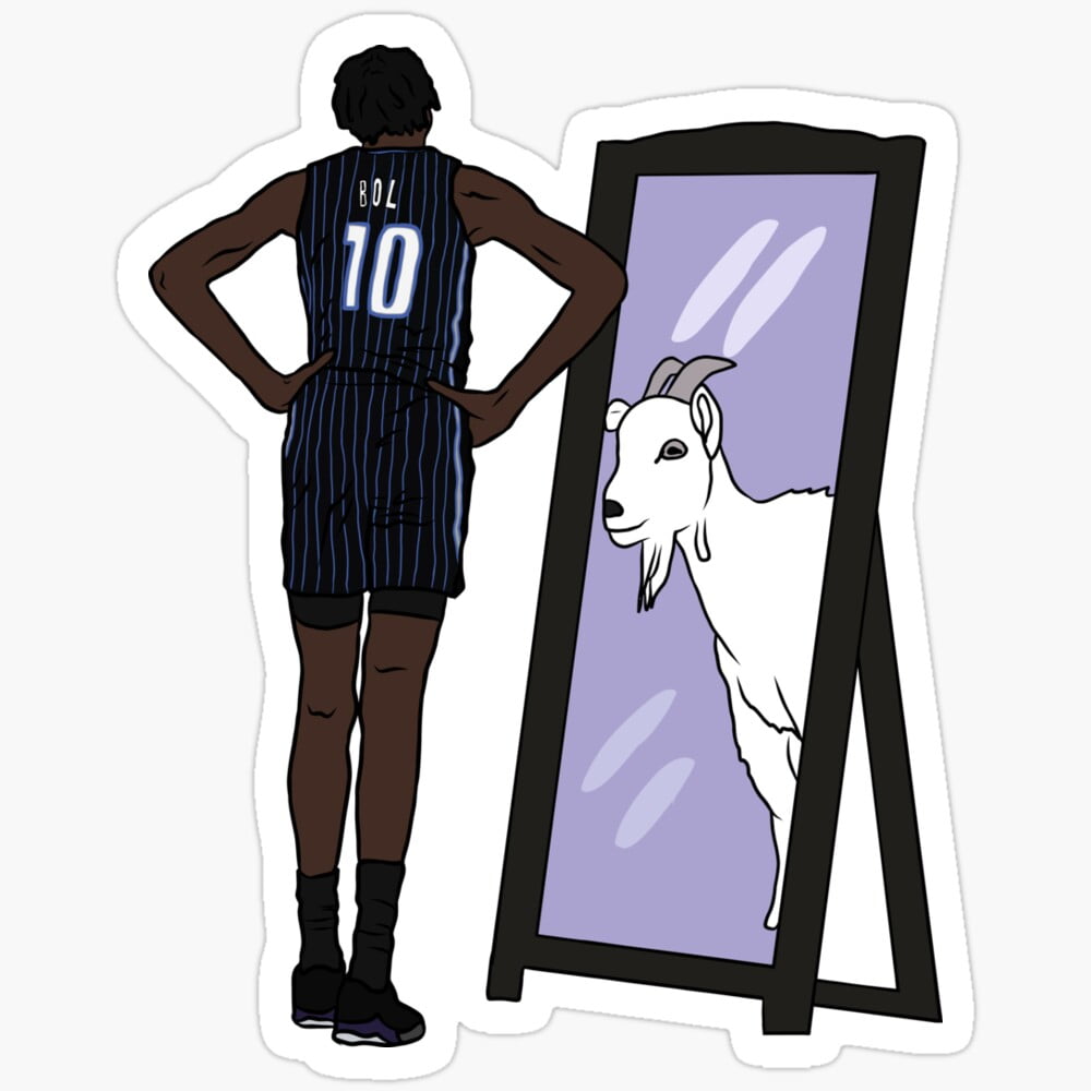 Kira Sticker - Bol Bol Mirror Goat Sticker - Single, Trio, Or Squad ...