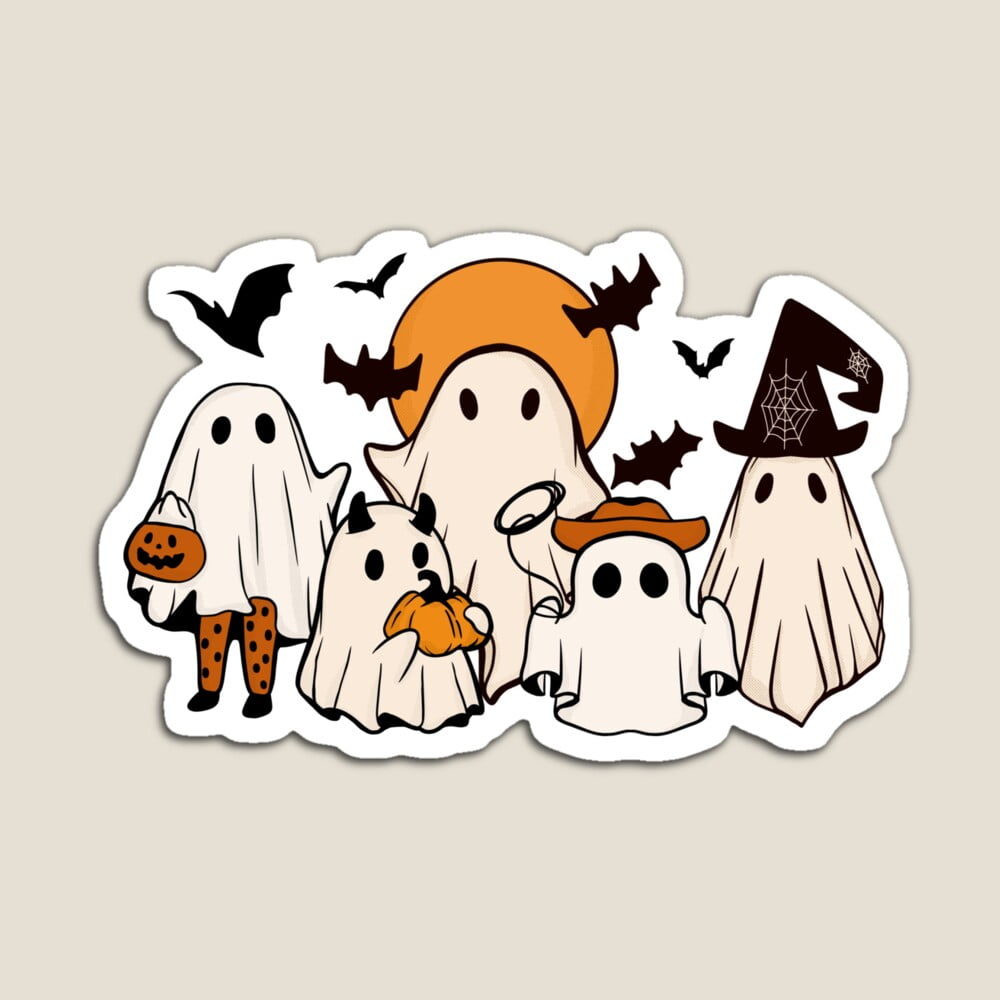 Kira Sticker With The Boo Crew Go Trick Or Treating On Halloween (In ...