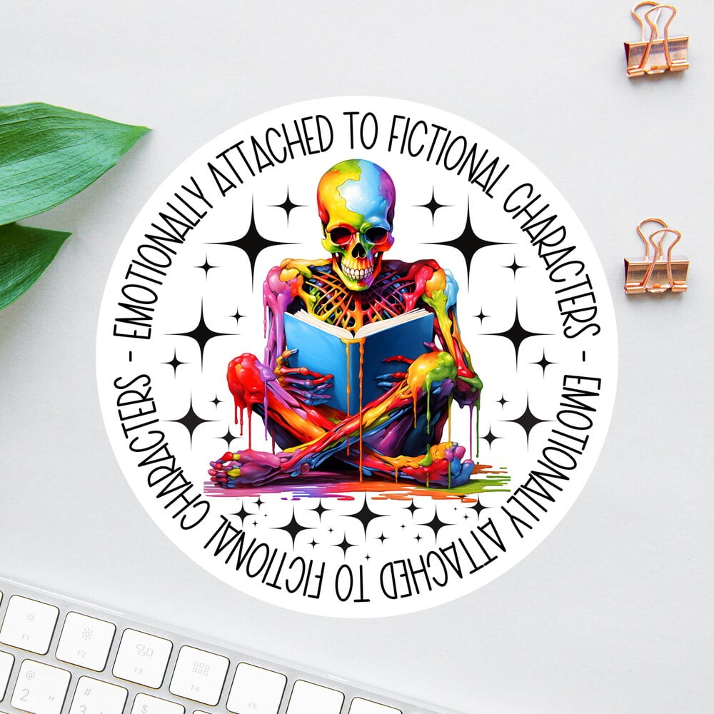 Kira Sticker - Book, Emotionally Attached To Fictional Characters ...