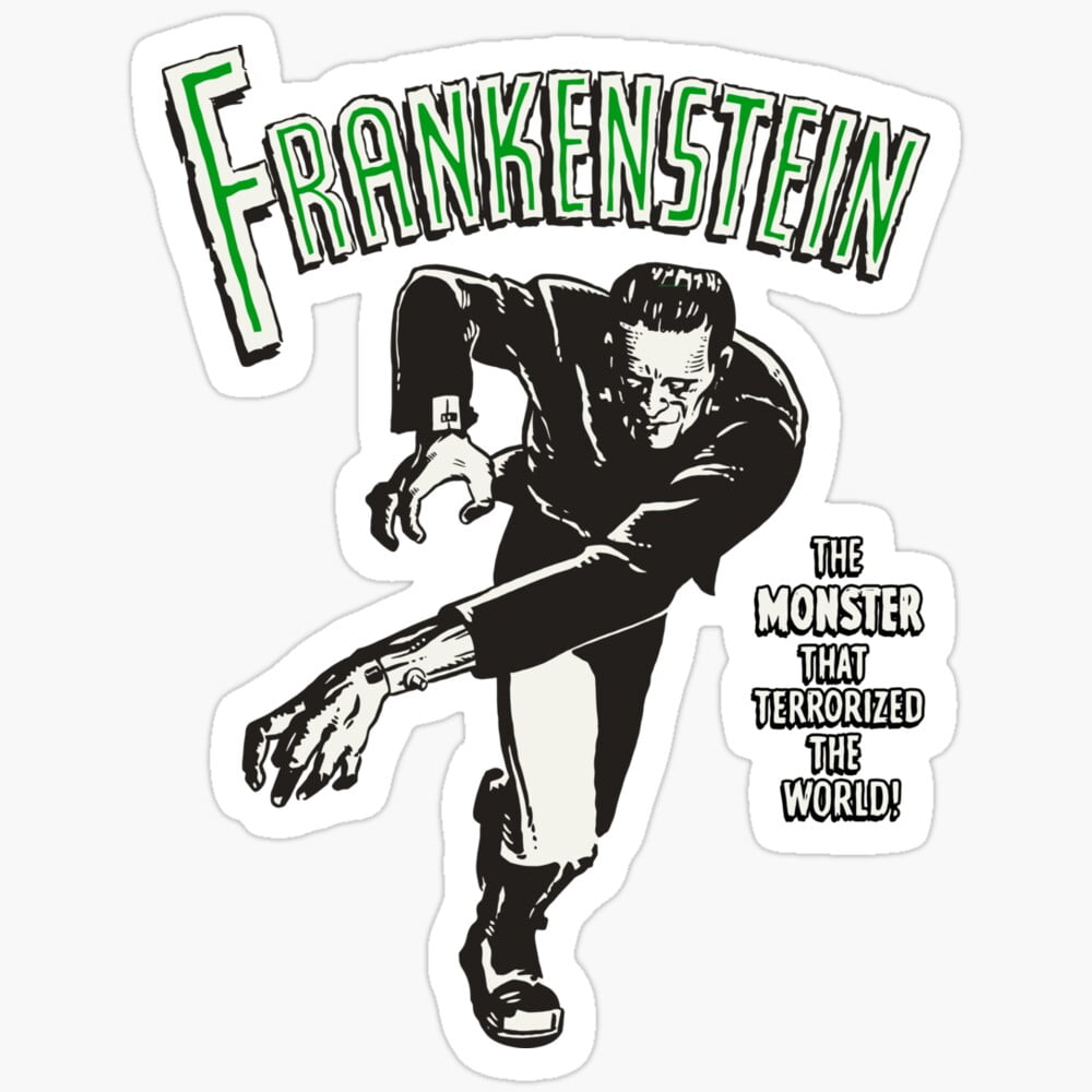 Kira Sticker - Boris Karloff Frankenstein 1931 - Phone Stickers ...