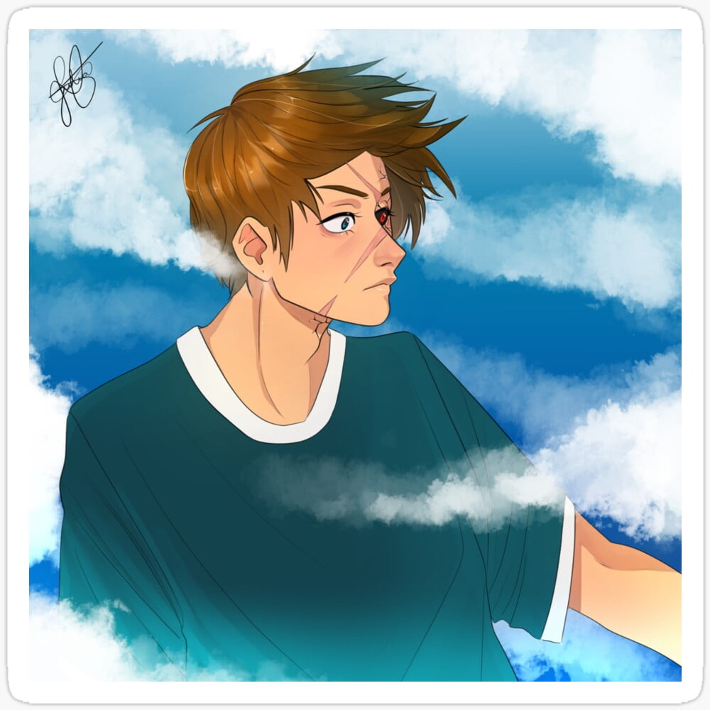 Kira Sticker - Boy Among The Clouds Gift For You - Phone Stickers ...