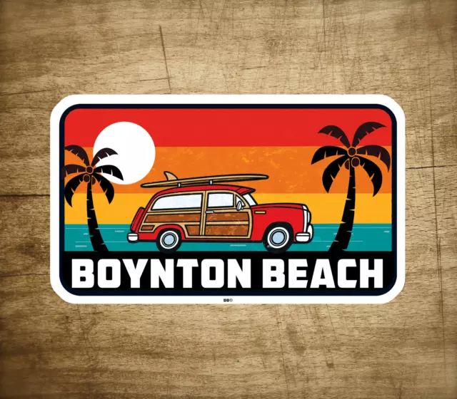 Kira Sticker With Boynton Beach Florida Decal Surf Surfing Decorative ...