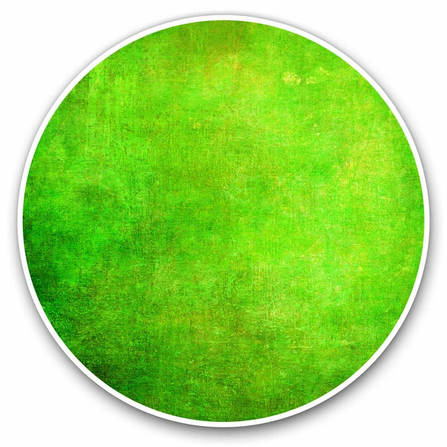 Kira Sticker With Bright Green Ombre Art Print Cool Gift Decorative ...