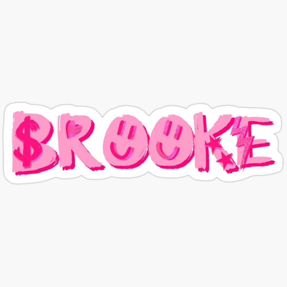 Kira Sticker Brooke Name - Perfect Birthday Gift For Everyone - Walmart.com