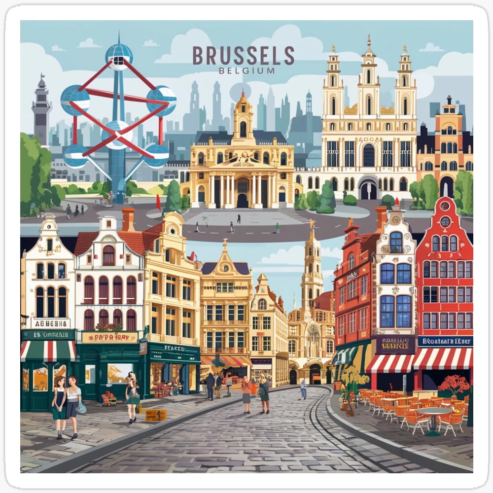 Kira Sticker - Brussels,Belgium Gift For You - Phone Stickers ...