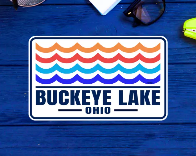 Kira Sticker With Buckeye Lake Ohio Decal Laptop Bumper Oh Indoor ...
