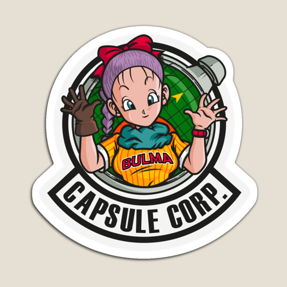 Kira Sticker With Bulma From Capsule Corp Dragon Ball Quest T-Shirt ...