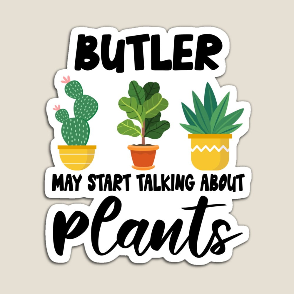 Kira Sticker With Butler May Start Talking About Plants,Butler Dad ...
