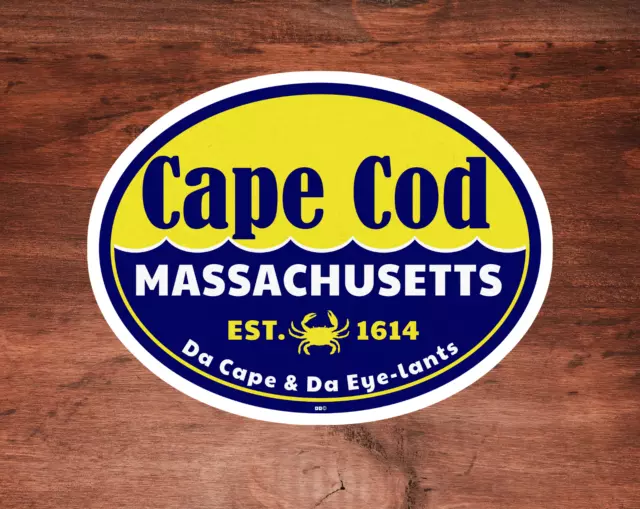 Kira Sticker With Cape Cod Massachusetts Decal Provincetown Decorative ...