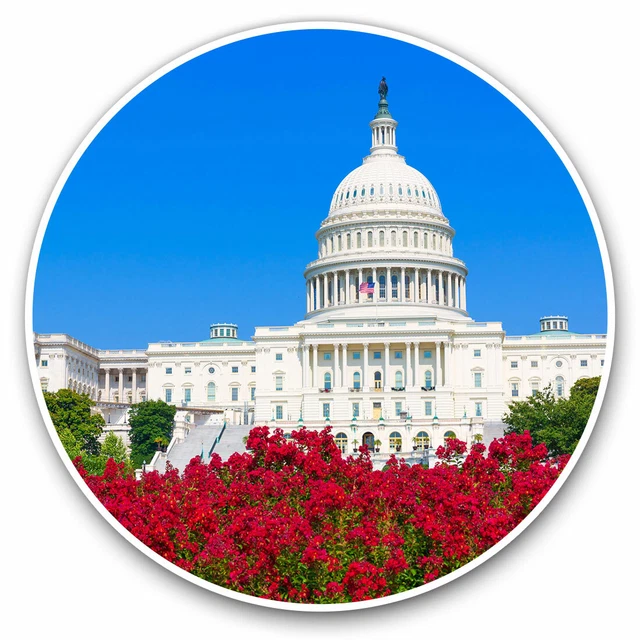 Kira Sticker With Capitol Building Washington Dc Cool Gift Decorative ...
