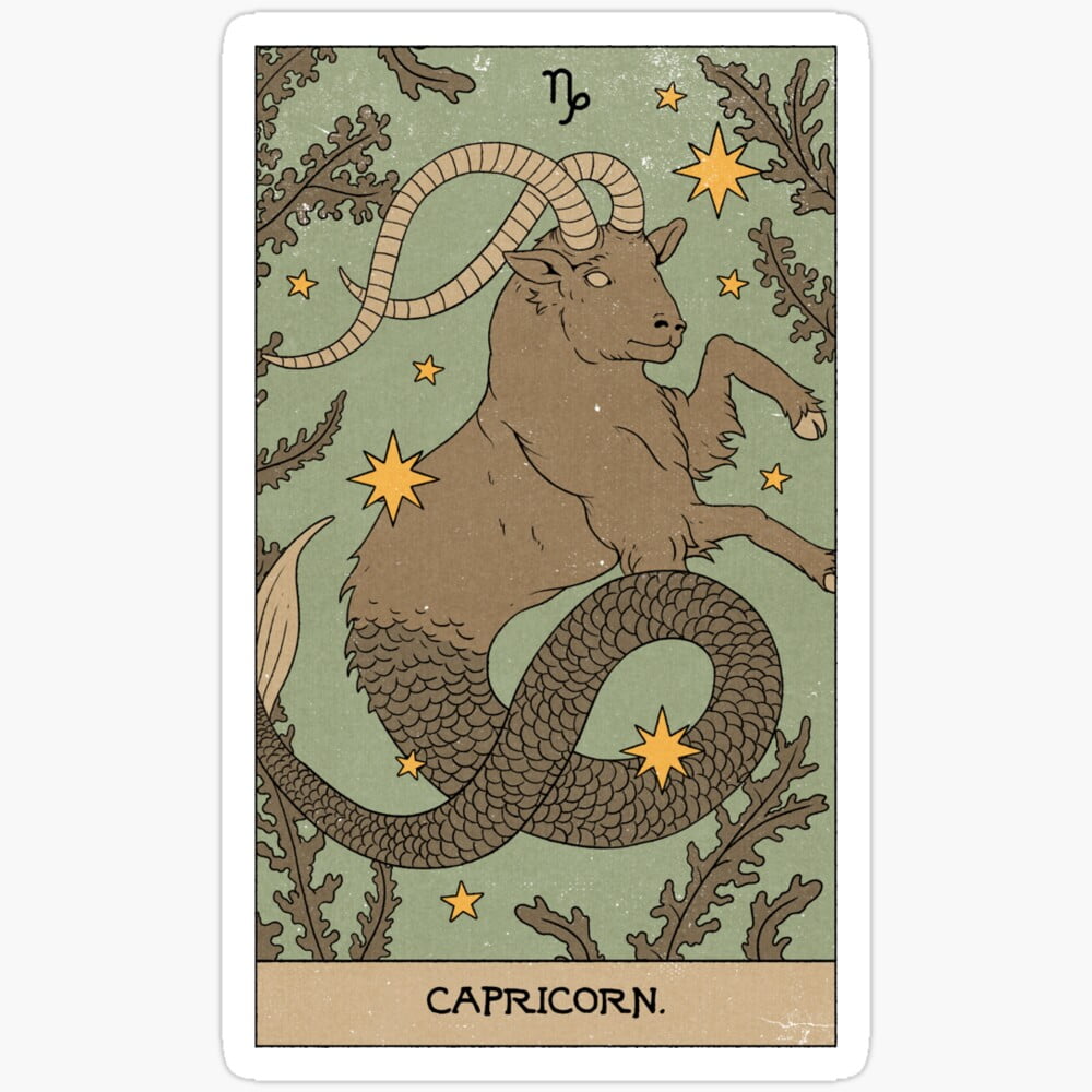 Kira Sticker - Capricorn Perfect Sticker Gift For Everyone ) - Walmart.com