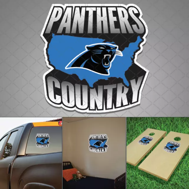 Kira Sticker With Carolina Carolina Football Team Country Decal Vinyl ...