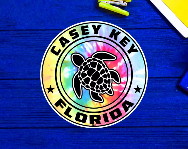 Kira Sticker With Casey Key Florida Beach Decal Sea Turtle Decorative Laptop, Phone Stickers ...