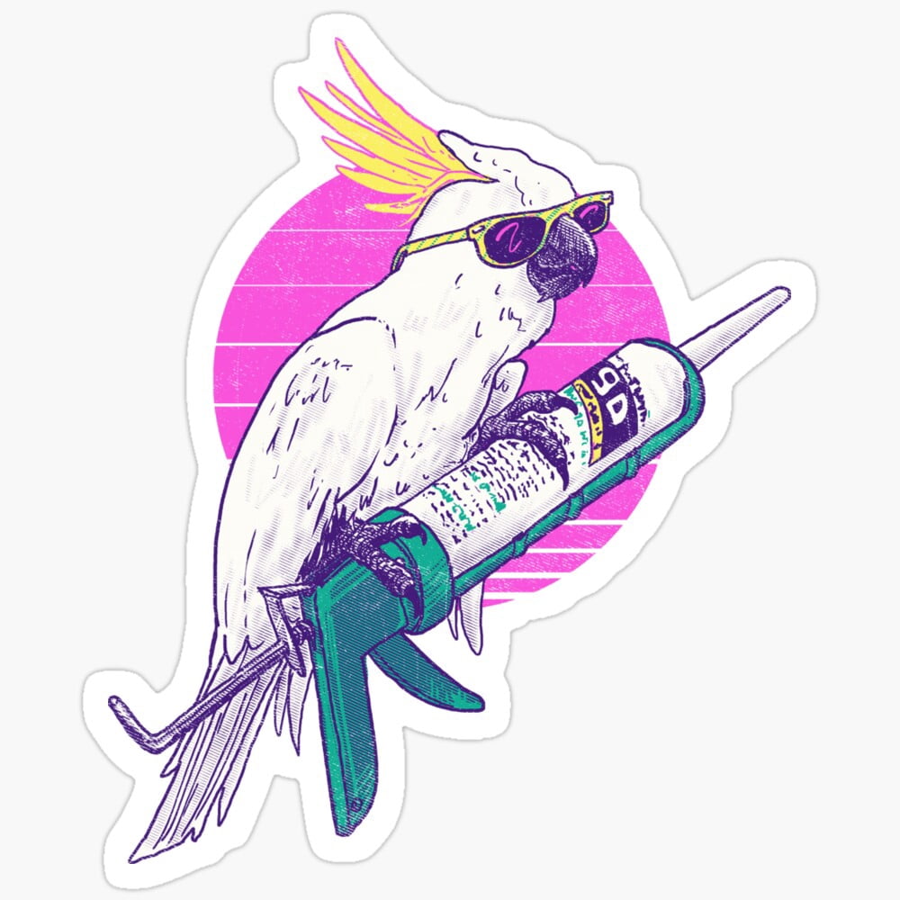 Kira Sticker - Caulkatoo Sticker - Single, Trio, Or Squad — Collect ...