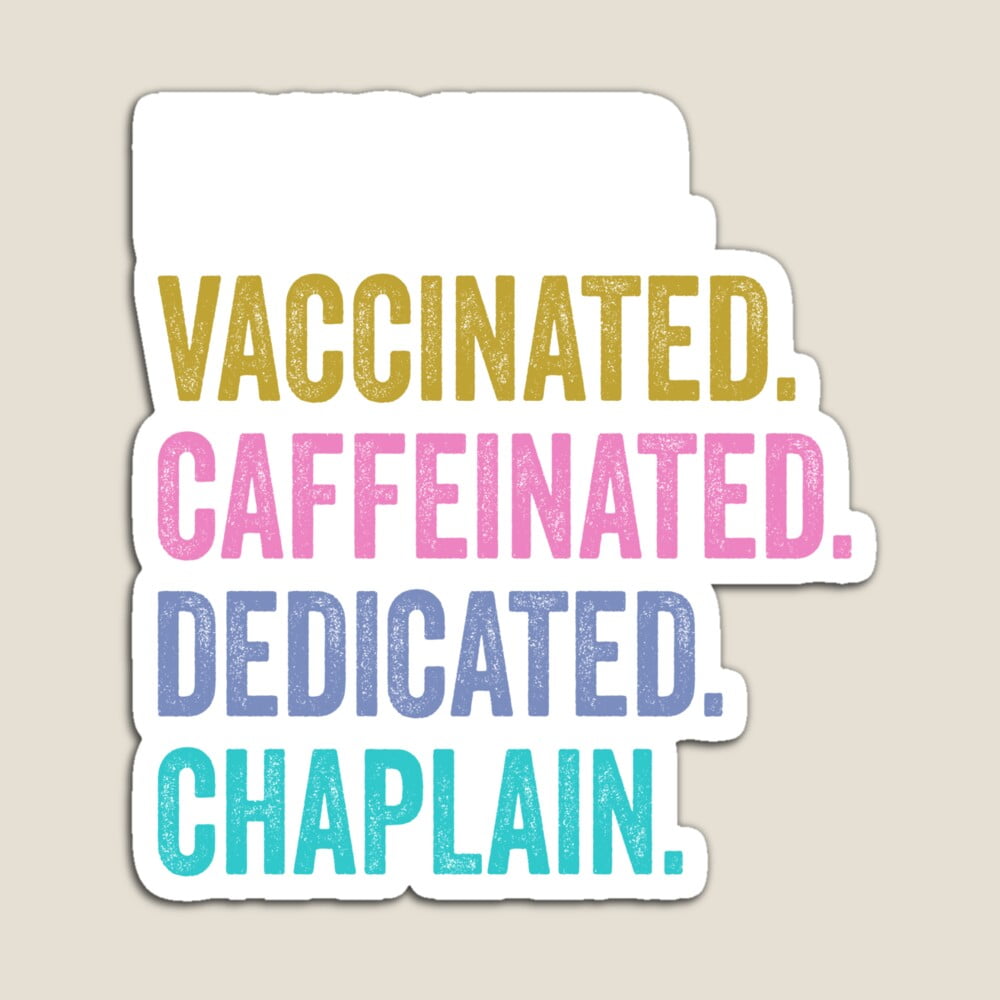 Kira Sticker With Chaplain Educated Dedicated Shirt, Chaplain Dad ...