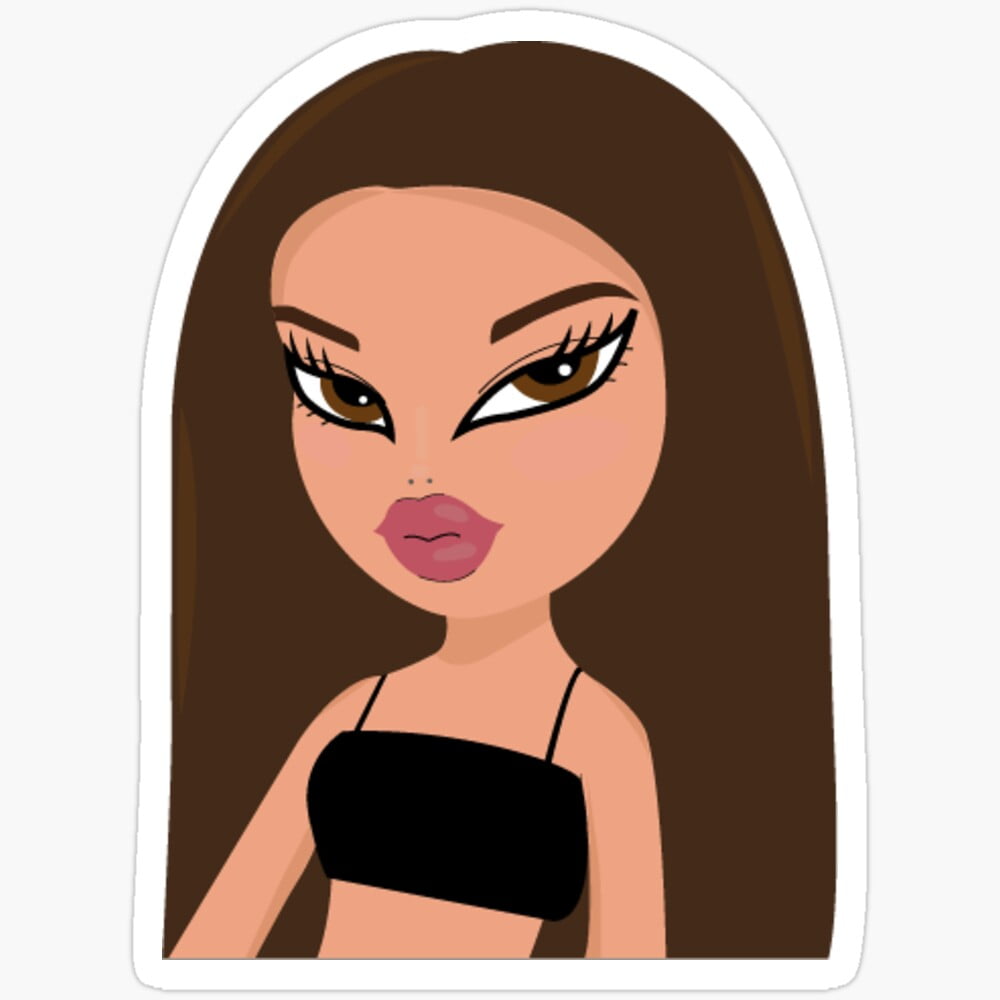 Kira Sticker - Chestnut Bratz - Phone Stickers, Waterproof Decals Water ...