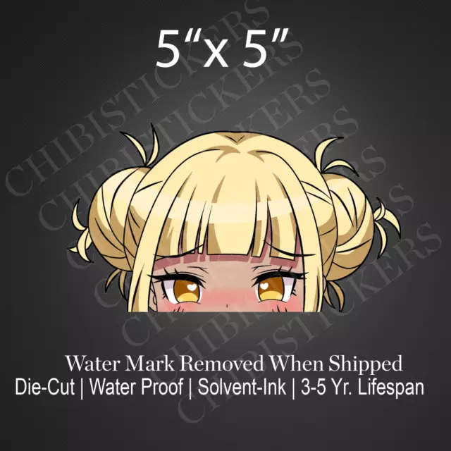 Kira Sticker With Chibi Sad Himiko Toga My Hero Chibi Kawaii Cute Vinyl ...