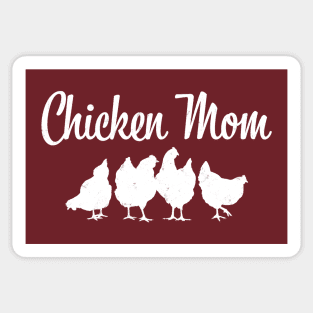 Kira Sticker With Chicken Mom Hen Silhouettes For Poultry Lovers ...